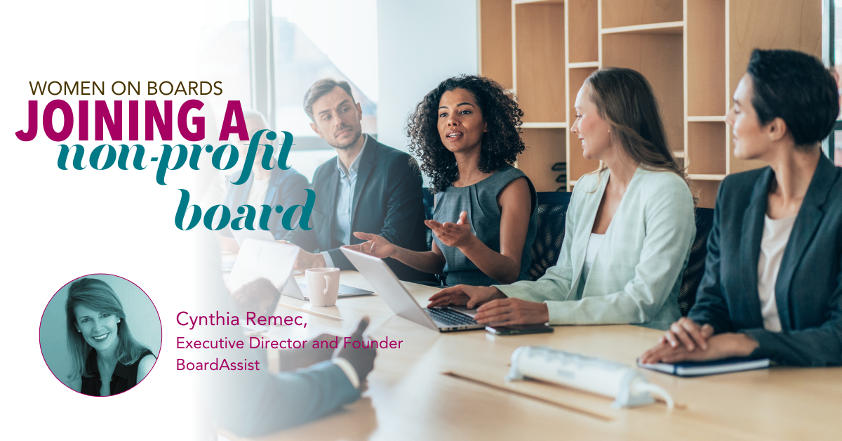 Joining a Non-Profit Board - Forté Foundation Event